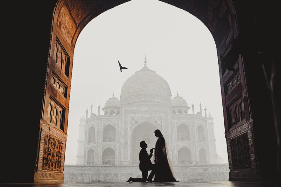 Prewedding photoshoot in Taj Mahal, Agra | Beautiful Couple | Surbhi ...